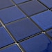 Cobalt Blue Porcelain Mosaic Tile, 3x3 Square Pattern - Etsy