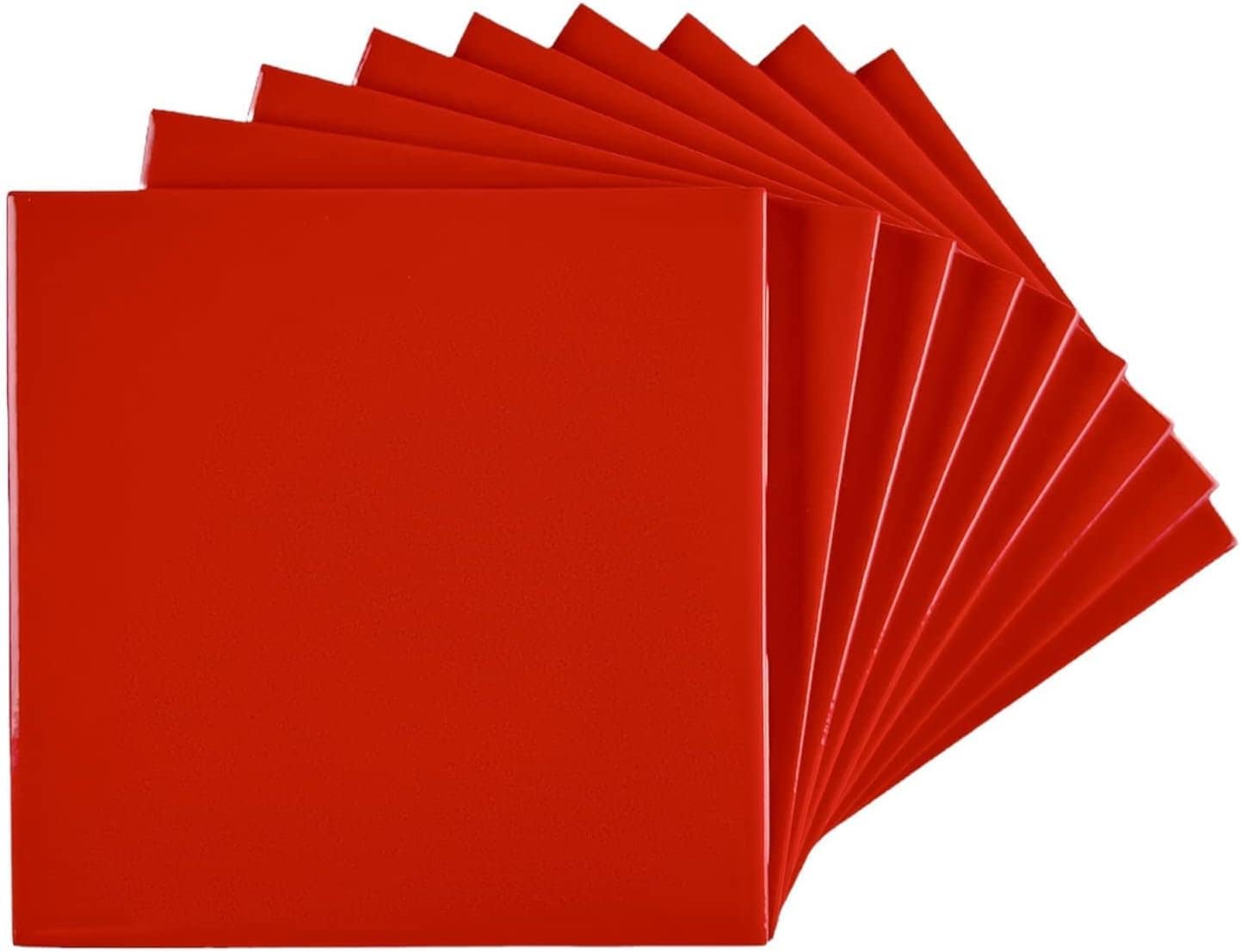 4 in Ceramic Tile 4.25 Inch Gloss shinny 4 1/4 Box of 10 Piece for ...