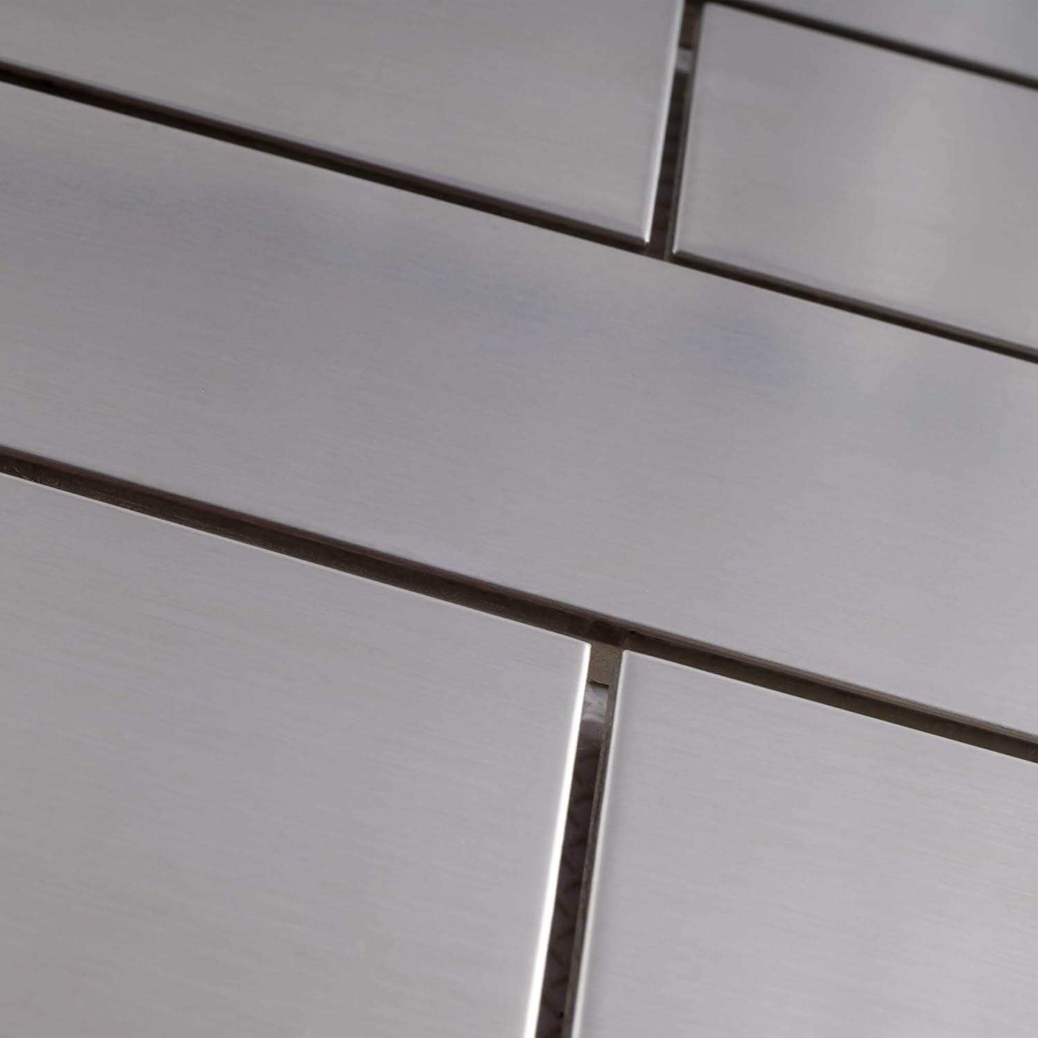 2 X 6 Stainless Steel Brick Subway Metal Mosaic Tile Backsplash - Etsy