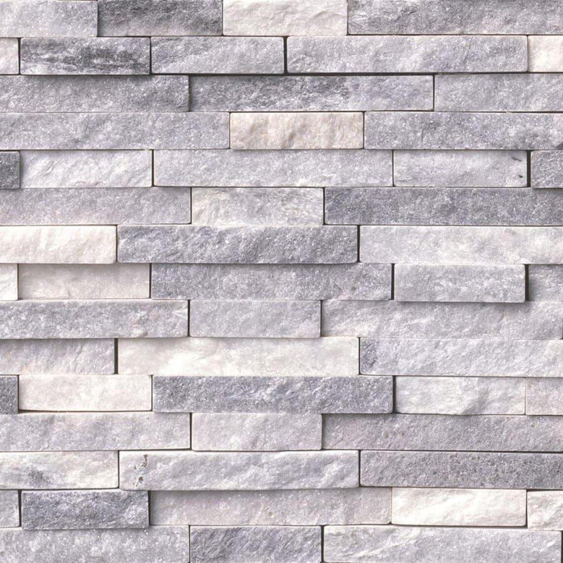 Alaskan Gray Splitface Interlocking Wall Tile - Etsy