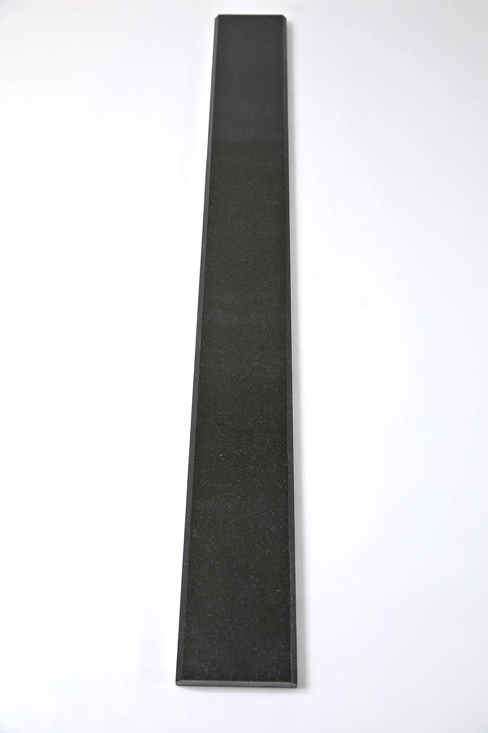 Quartz Pure Black Stone Threshold 36" X 4" Two Sides Beveled Polished ...