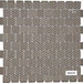 Ultramarine Blue Water Splash Effect 1x1 Brick Pattern 1 Inch Porcelain ...