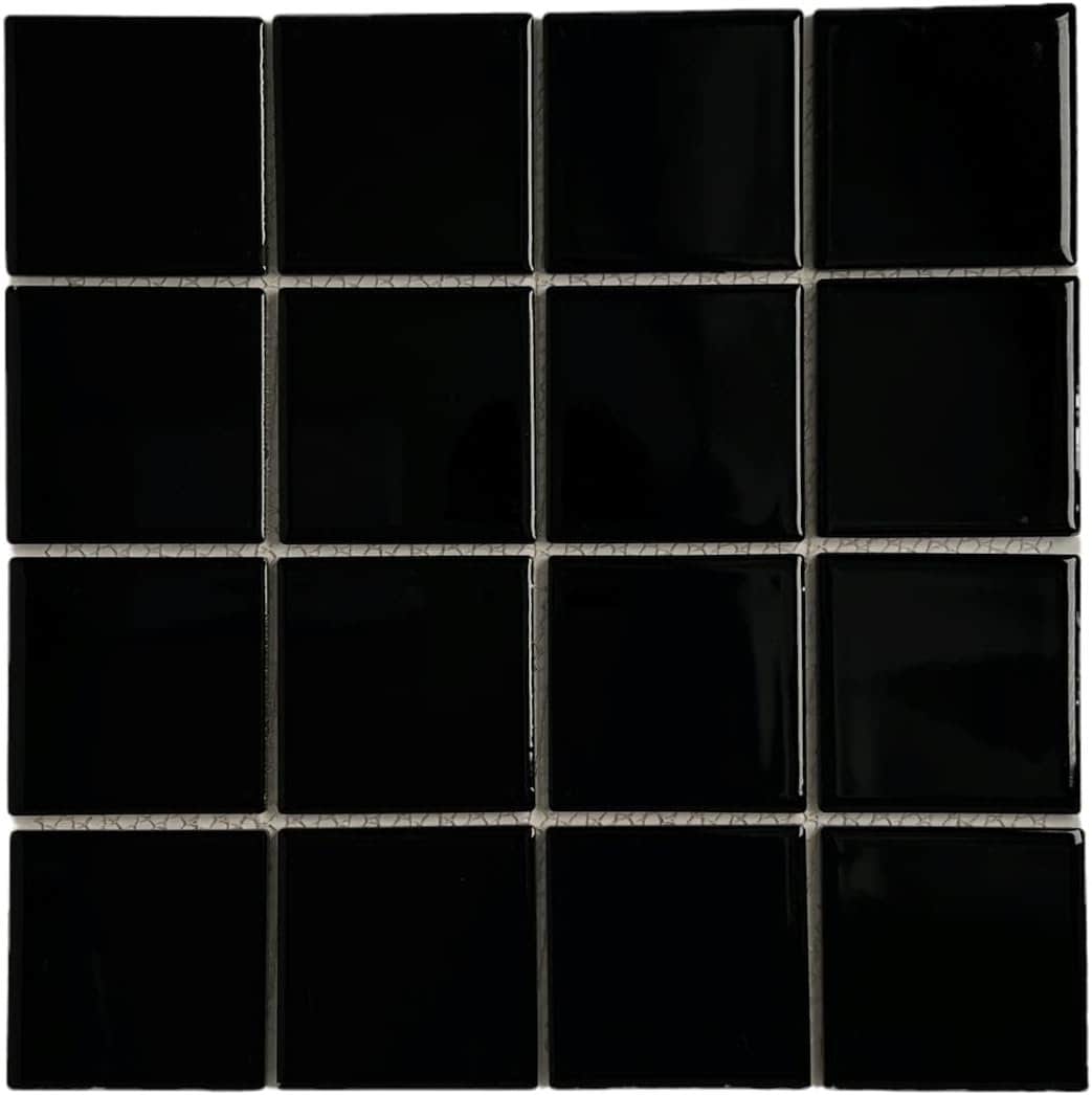 Square 3x3 Shinny Porcelain Tile for Wall Spa Swimming Pool Shower ...