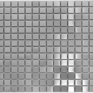 Stainless Steel 1x1 Square Metal Backsplash Mosaic Wall Tile - Etsy