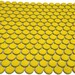 Yellow Penny Round Porcelain Mosaic Floor Wall Tile Backsplash - Etsy