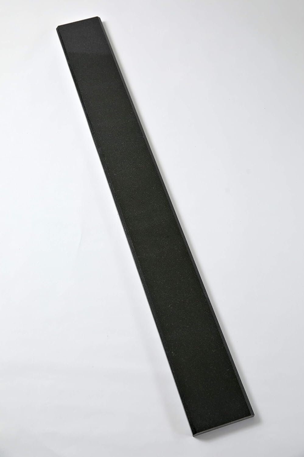 Quartz Pure Black Stone Threshold 36" X 4" Two Sides Beveled Polished ...