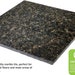12x12 Ubatuba Black Gold Dark Green Speckled Polished Granite Floor ...