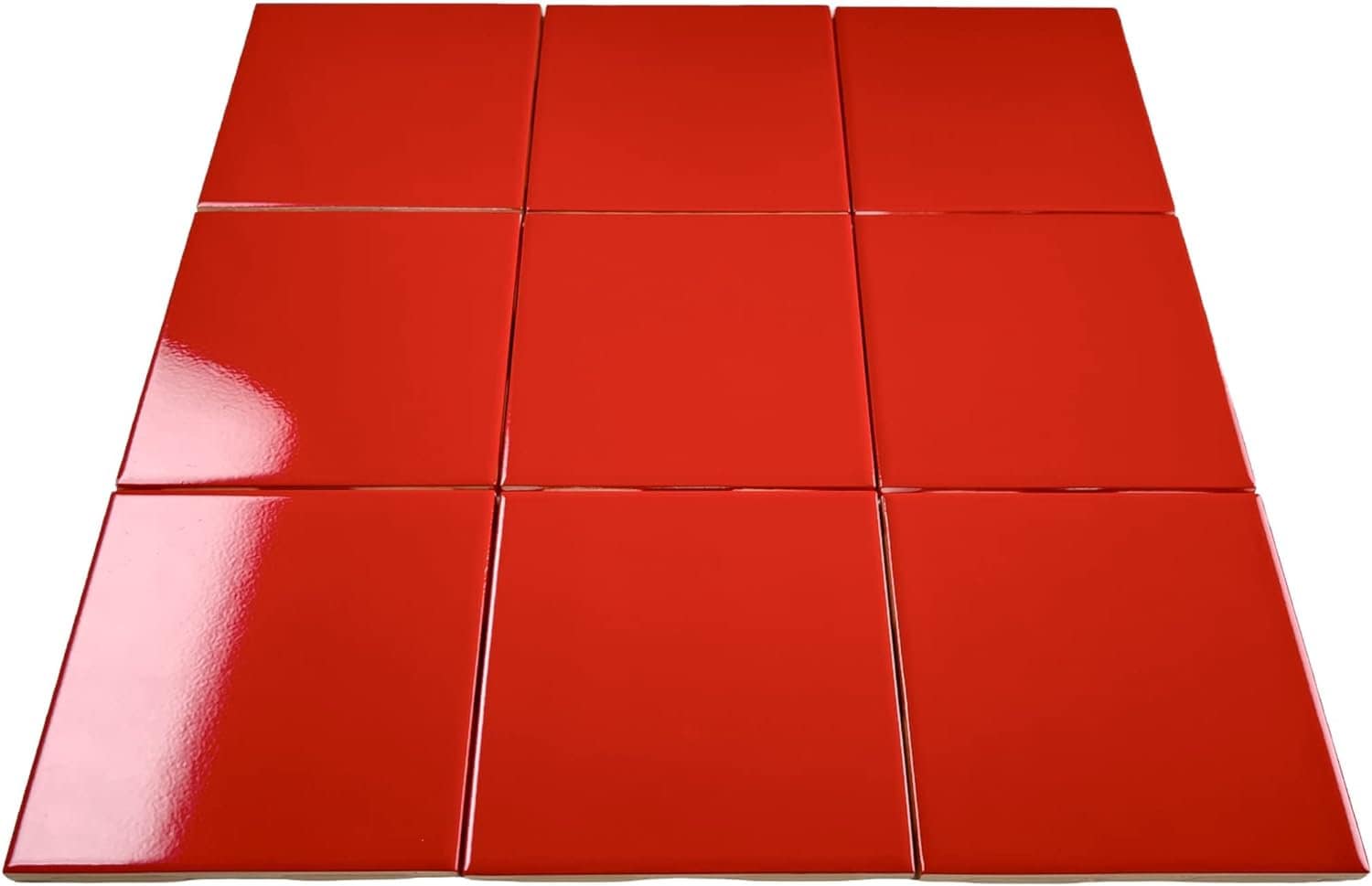 4 in Ceramic Tile 4.25 Inch Gloss shinny 4 1/4 Box of 10 Piece for ...