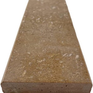 Dark Brown Noce Travertine Threshold Stone (marble Saddle) (6'' X 36 ...
