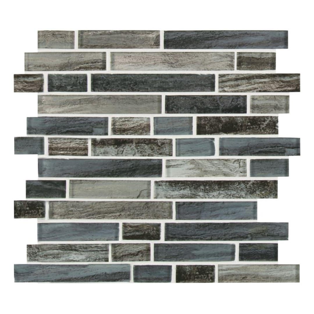 Grigio Lagoon Interlocking Glass Tile - Etsy