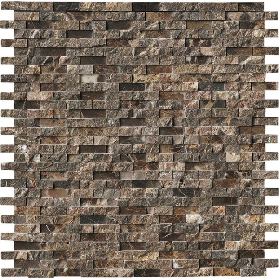 Emperador Splitface Interlocking Wall Tile - Etsy