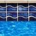 Navy Blue Wavy Porcelain Tile, Pool Backsplash, 6x12 - Etsy
