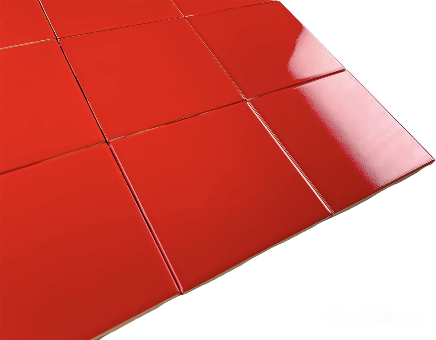 4 in Ceramic Tile 4.25 Inch Gloss shinny 4 1/4 Box of 10 Piece for ...