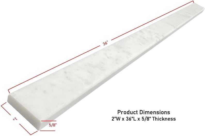 Window Sill and Door Marble Threshold Polished Double Beveled (carrara ...