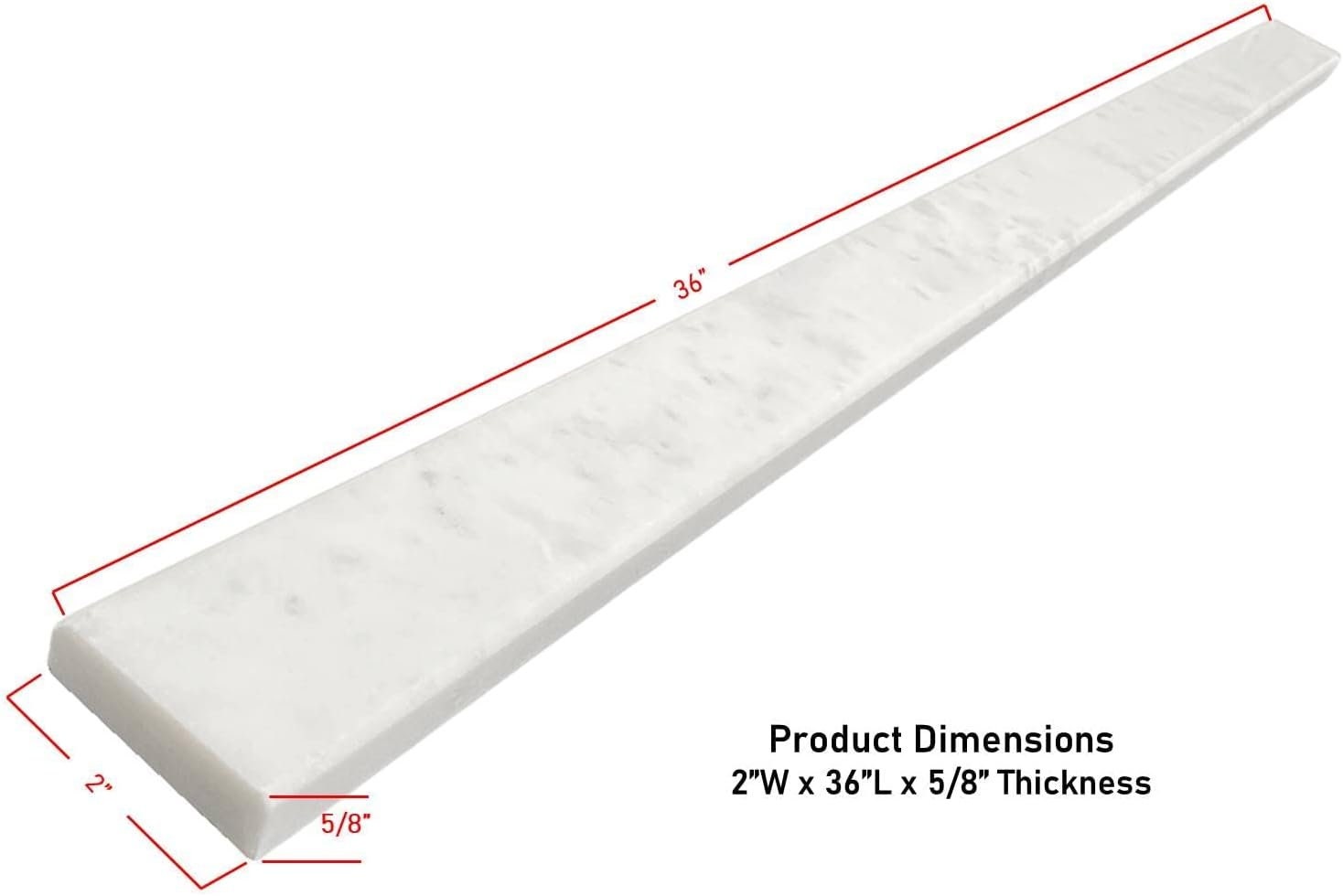 Window Sill and Door Marble Threshold Polished Double Beveled (carrara ...