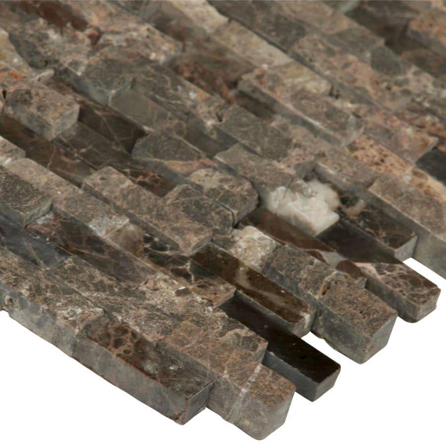 Emperador Splitface Interlocking Wall Tile - Etsy