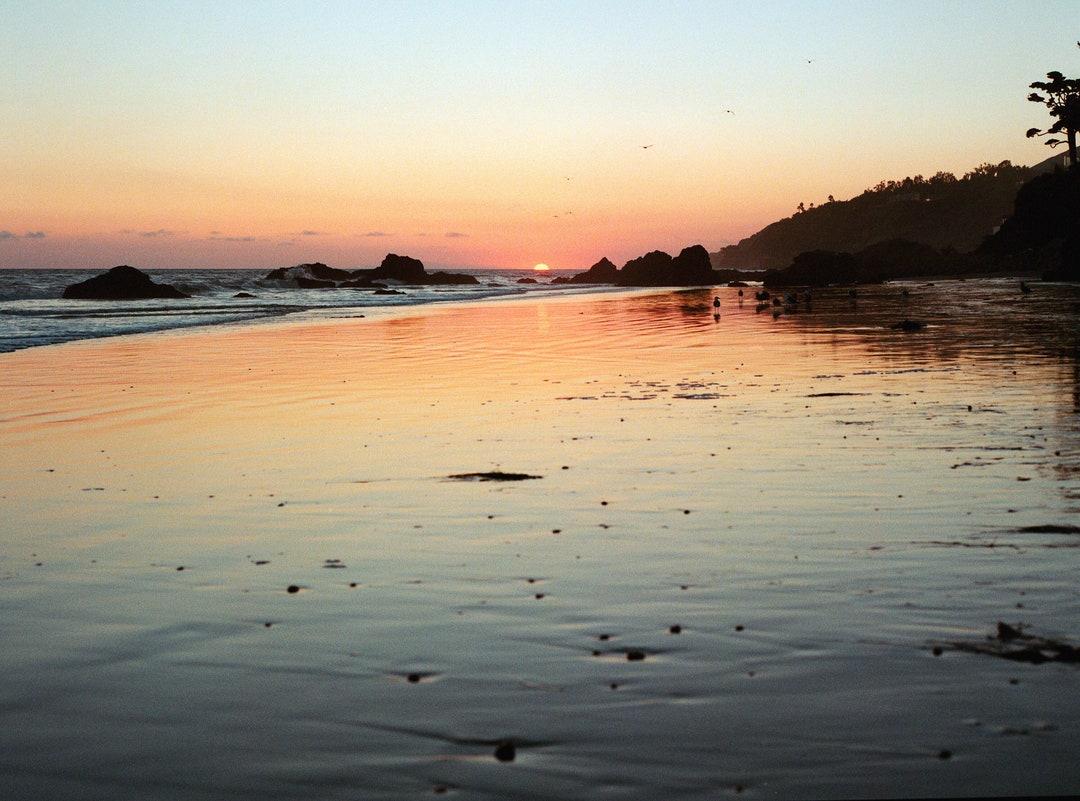 Lechuza Beach at Sunset - Etsy