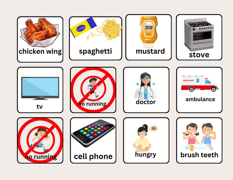 PECS Cards: Simplify Communication & Daily Routines - Etsy