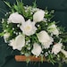 Restful, Artificial Spray Funeral Flowers Coffin Topper Memorial ...