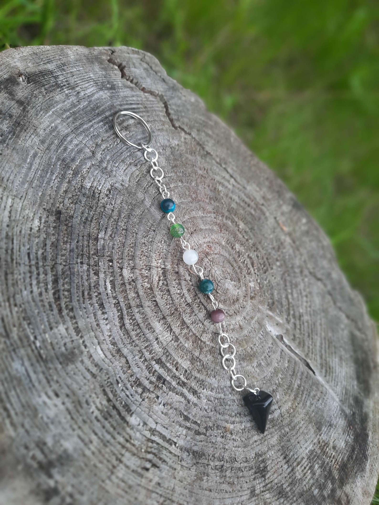 Black Obsidian Crystal Pendulum Divination Tool - Etsy