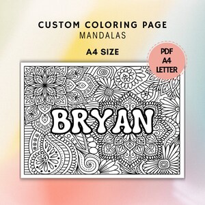 Pagina Para Colorear Imprimible, Pagina Para Colorear Personalizada ...