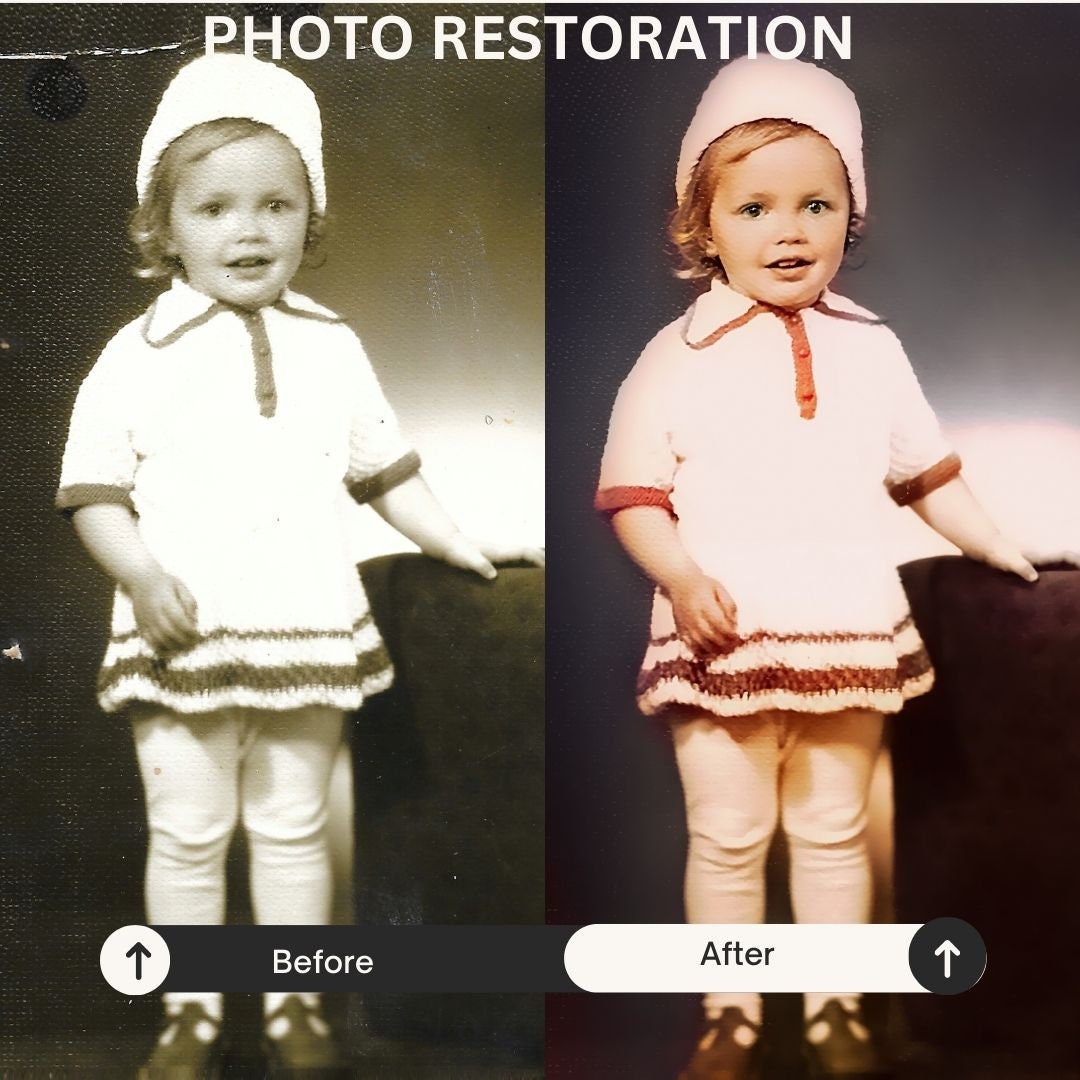 Photo Restoration Service/restore and Colorize Old Images/photo Editing ...