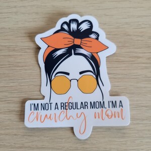 Crunchy Mama Vinyl Die Cut Sticker Pack Set of 5, Gift for Crunchy ...