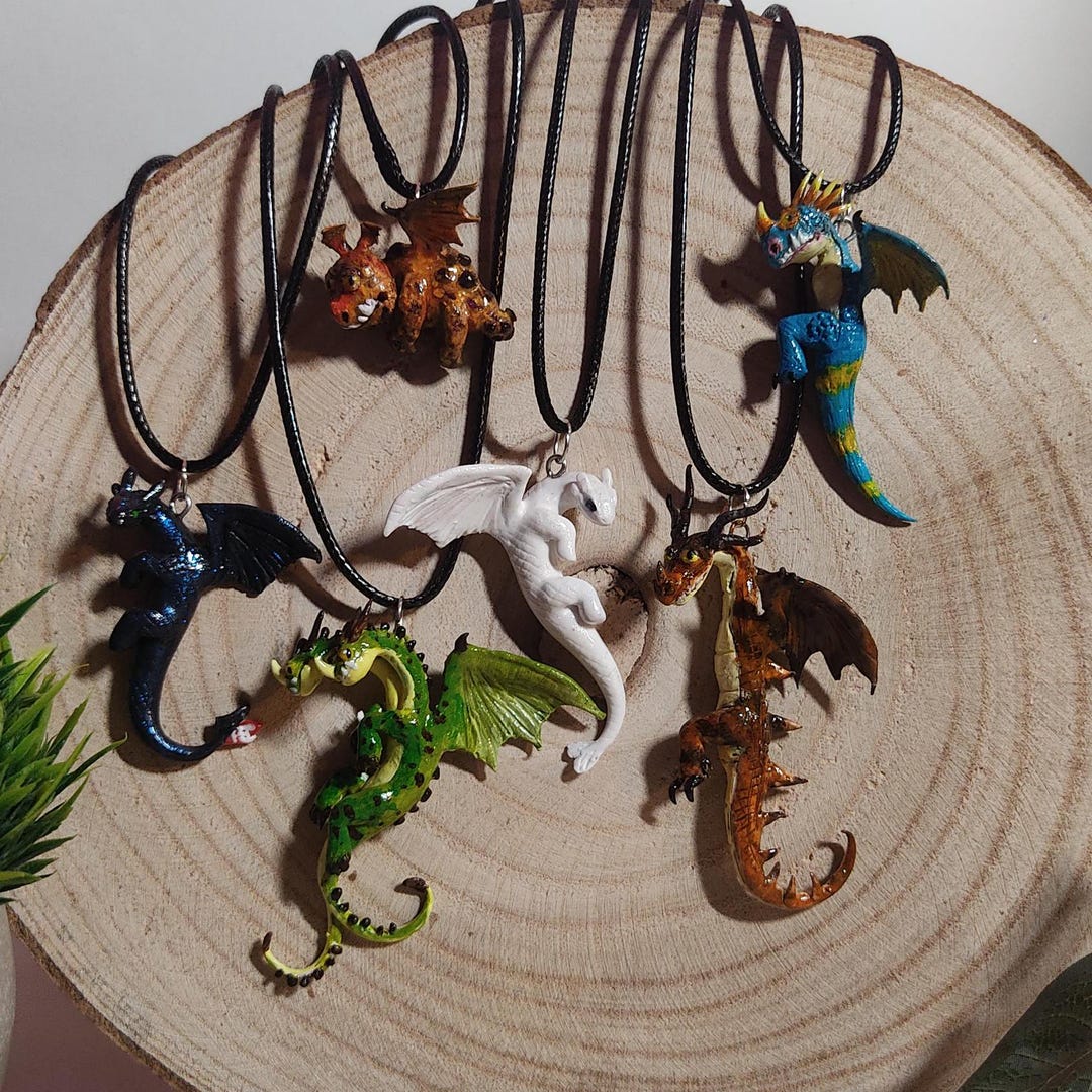 Dragon Trainer Necklace Pendant - HTTYD Jewelry - Handmade and ...