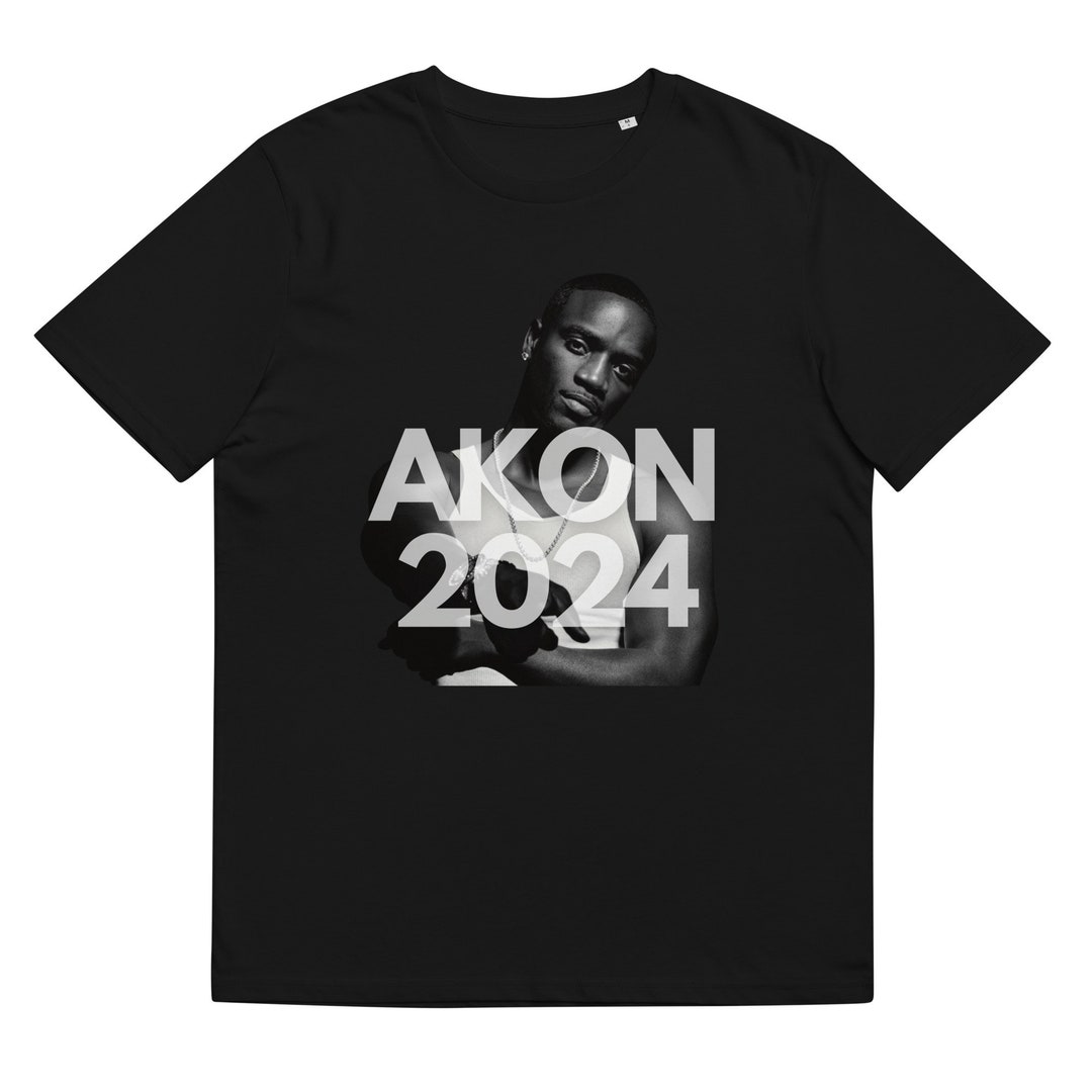 Akon the Superfan Tour 2024 Tshirt Unisex - Etsy