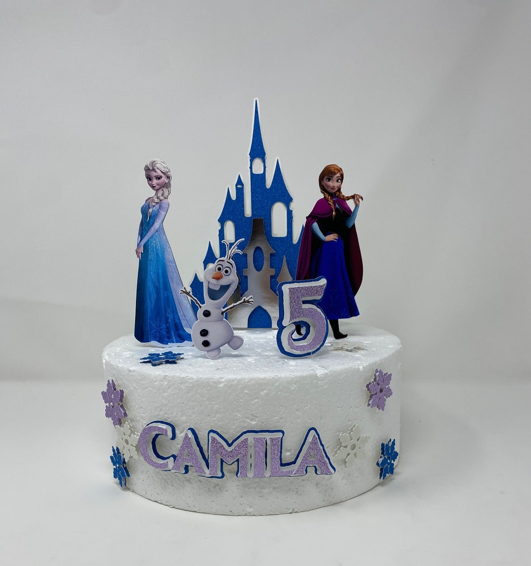 Frozen Cake Topper - Etsy