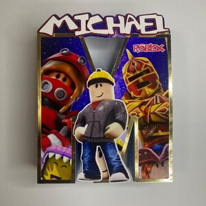 3D Roblox Letters or Numbers - 3D Roblox Number Birthday - Etsy