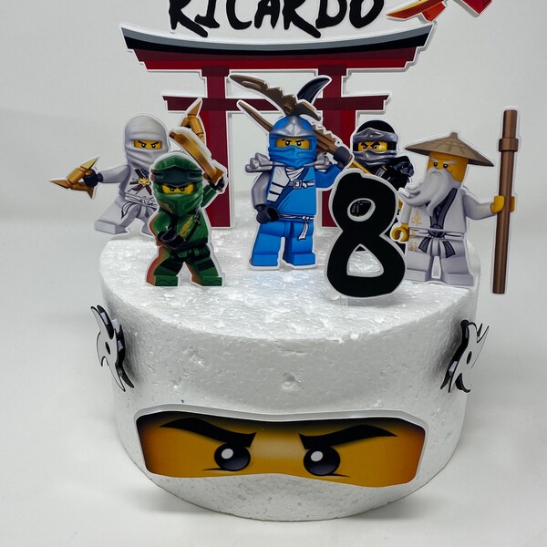 Ninjago Cake Topper - Etsy