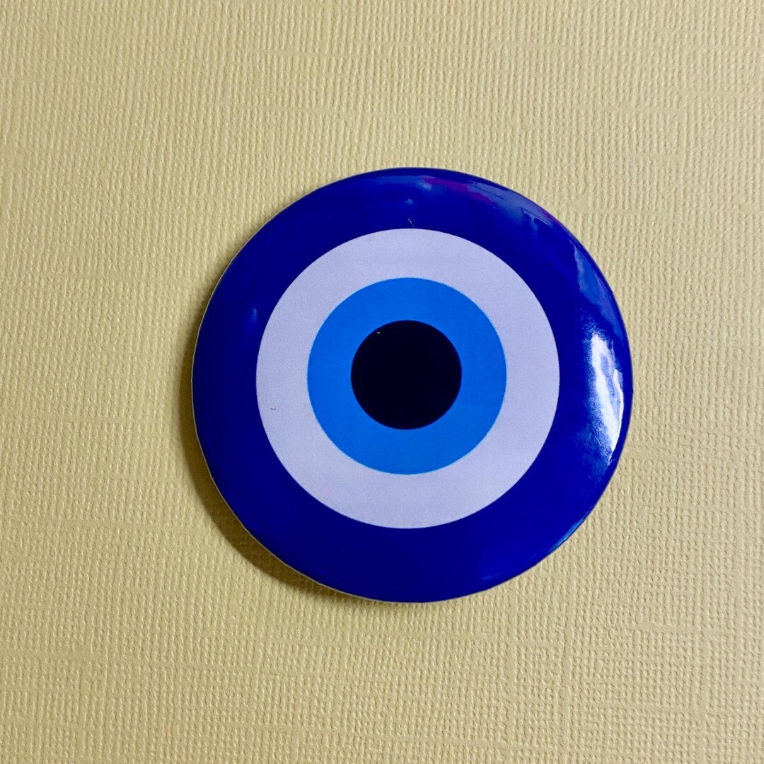 Evil Eye Buttons Evil Eye Pins Protection 2.25'' - Etsy