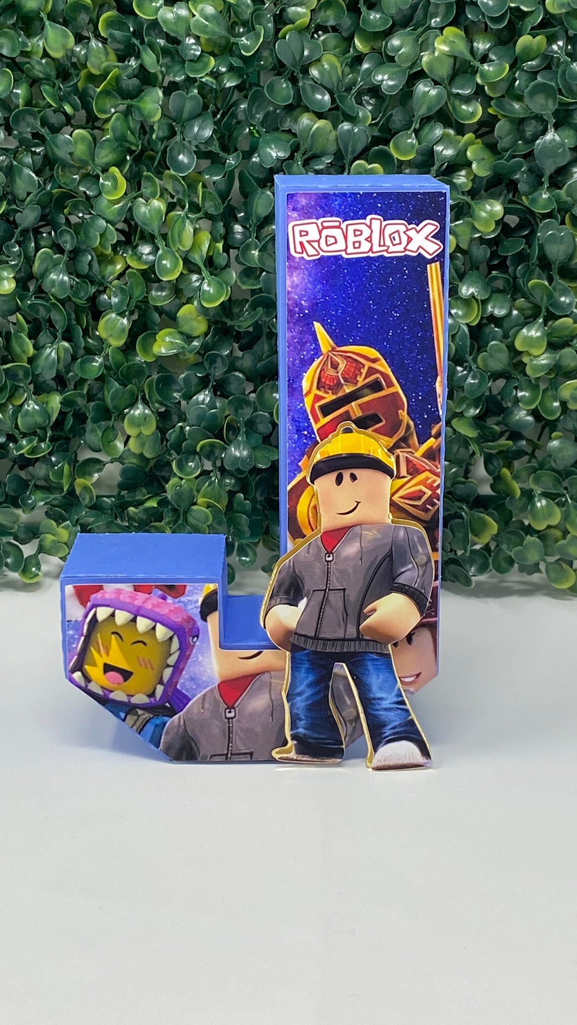 3D Roblox Letters or Numbers 3D Roblox Letters Decor 3D - Etsy