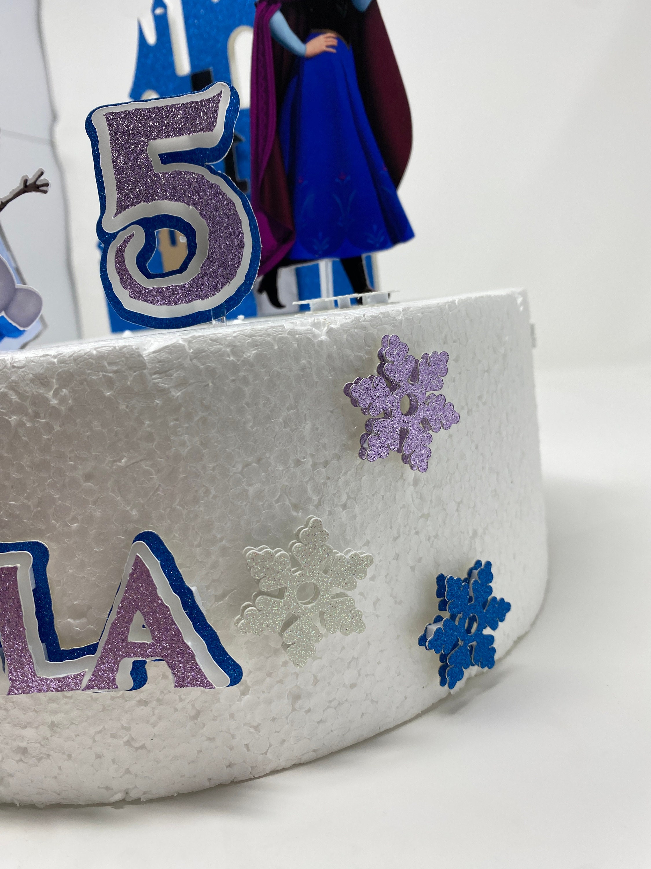 Frozen Cake Topper - Etsy