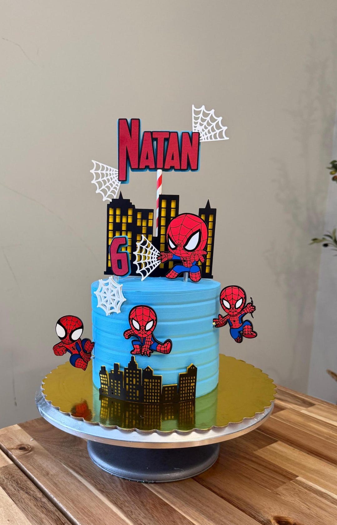 Spidey Cake Topper - Etsy