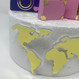 Traveler Cake Topper Travel Cake Decorations Trip Cake - Etsy