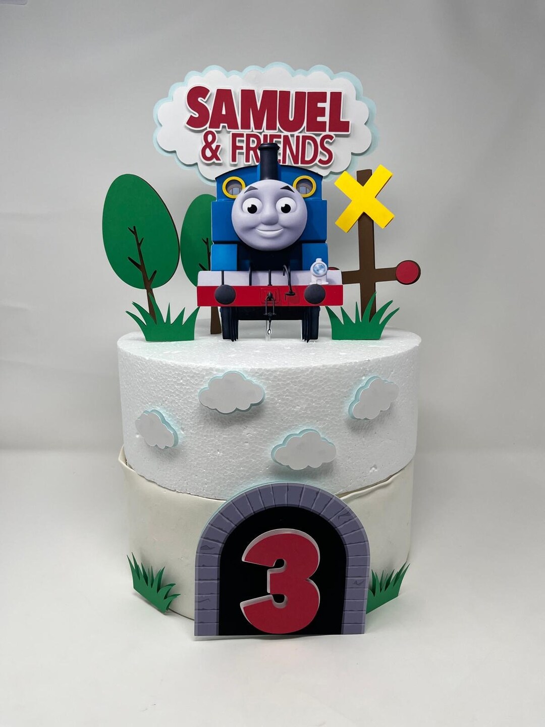 Train Thomas Birthday - Thomas Cake Topper - Thomas & Friends Cakr ...