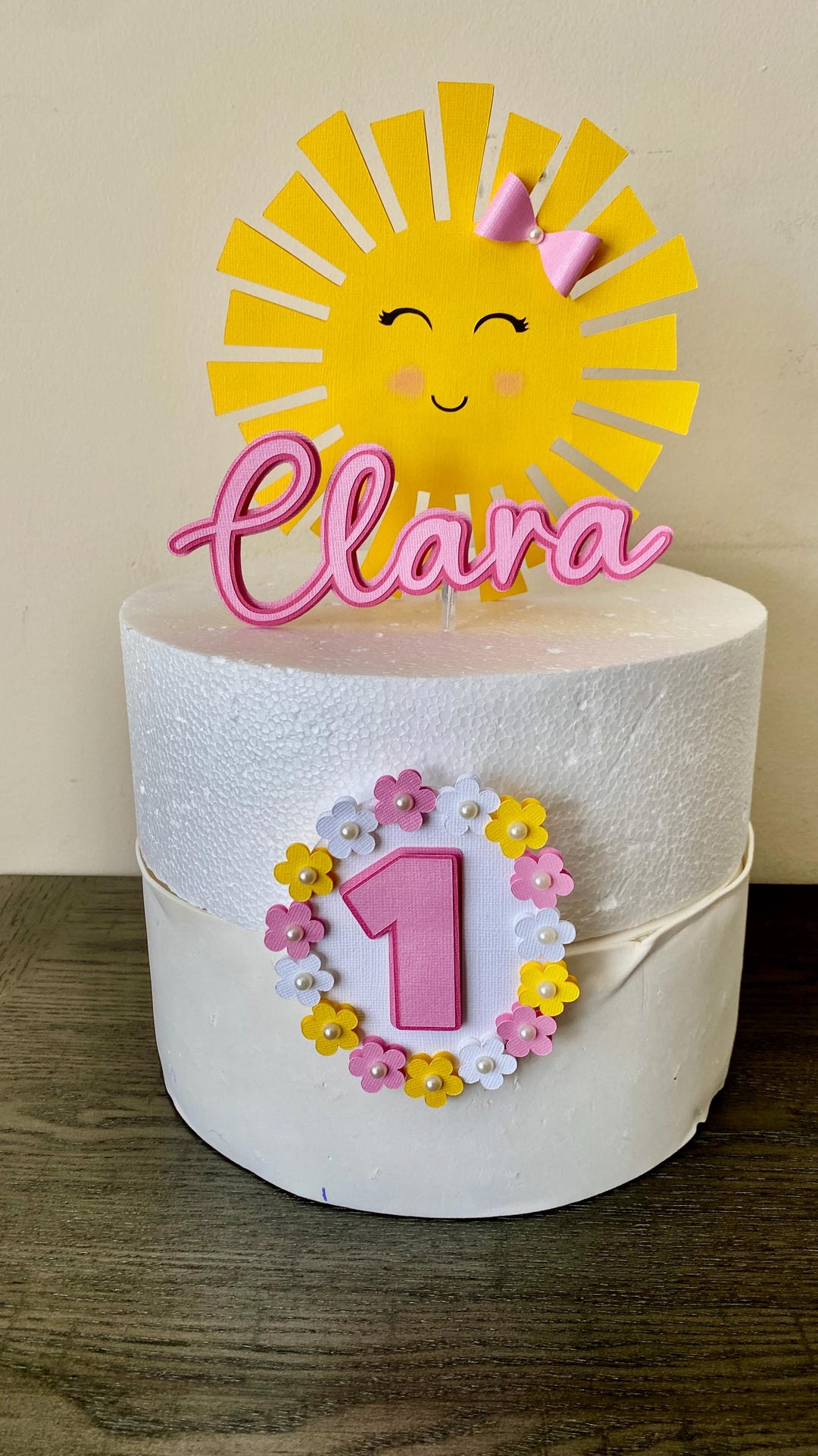Sunshine Cake Topper - Cute Sunshine Cake Topper - Sunshine Birthday ...