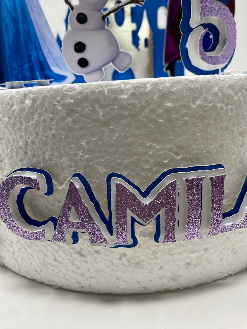 Frozen Cake Topper - Etsy