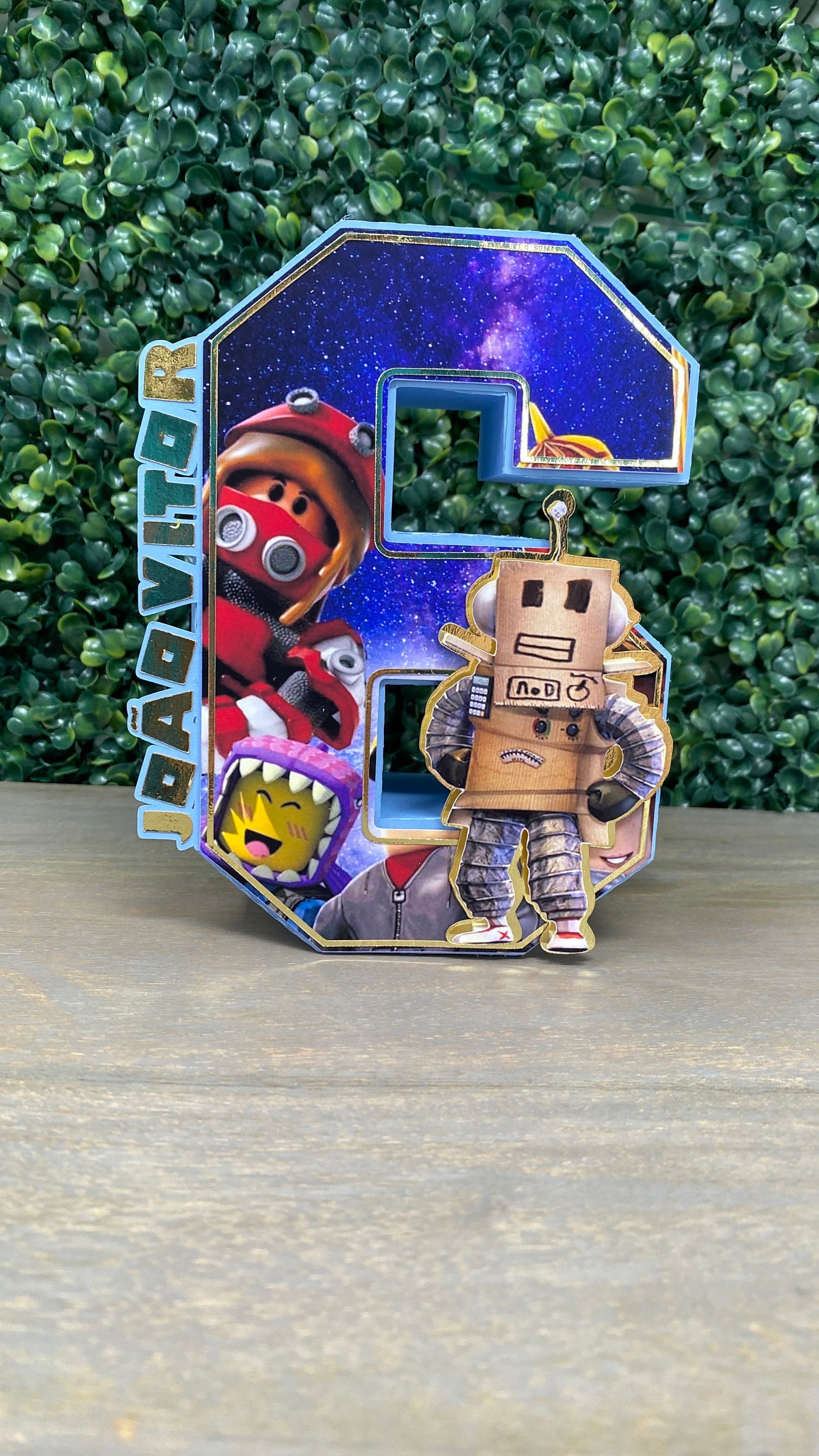 3D Roblox Letters or Numbers 3D Roblox Letters Decor 3D - Etsy