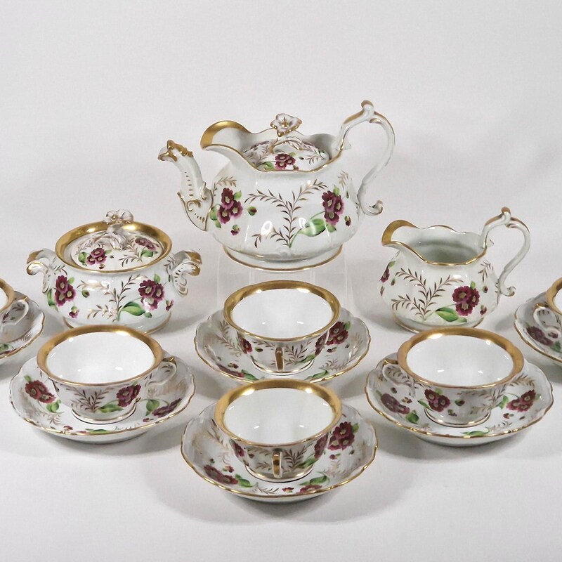 Antique Tea Set - Etsy