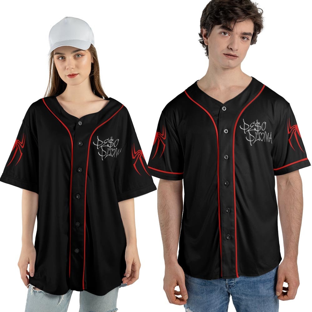 Peso Pluma Music Baseball Jersey, Peso Pluma Doble P Tour 2023 Shirt