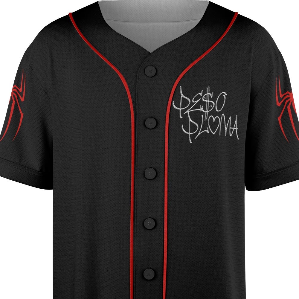 Peso Pluma Music Baseball Jersey, Peso Pluma Doble P Tour 2023 Shirt