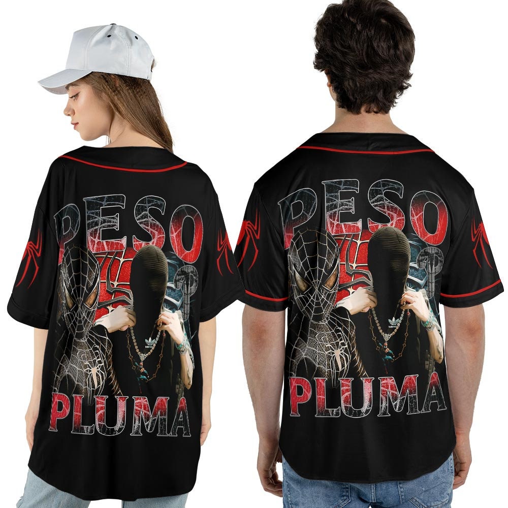 Peso Pluma Music Baseball Jersey, Peso Pluma Doble P Tour 2023 Shirt