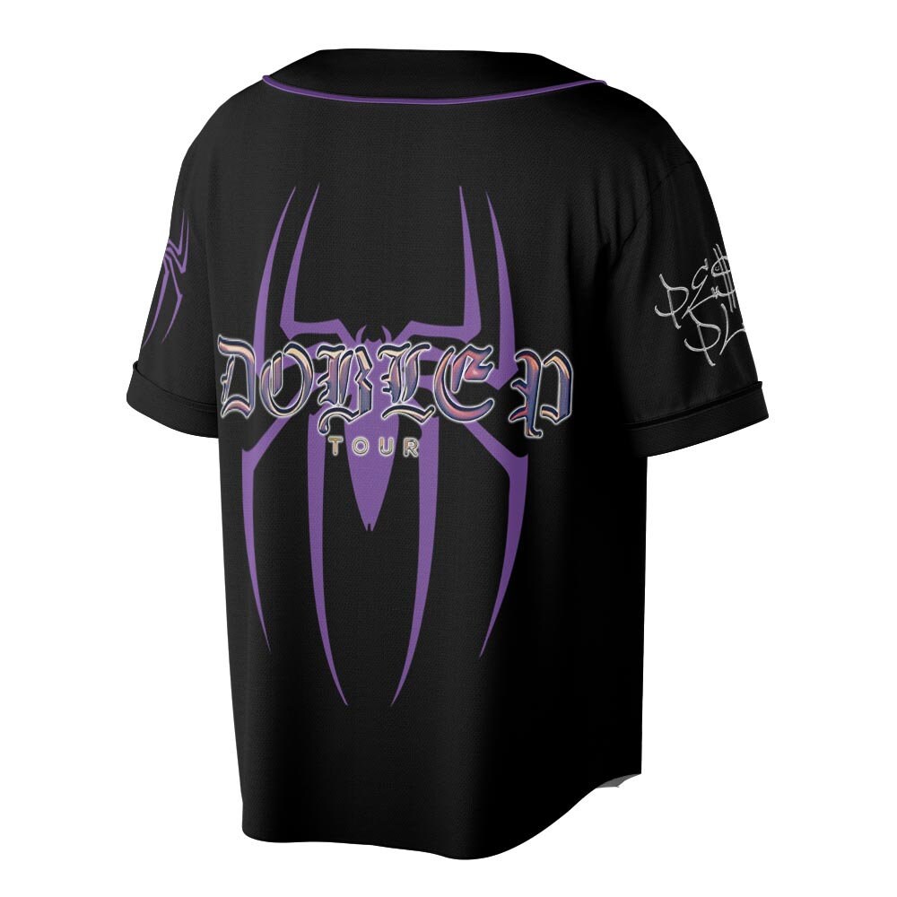 Peso Pluma Music Baseball Jersey, Peso Pluma Doble P Tour 2023 Shirt