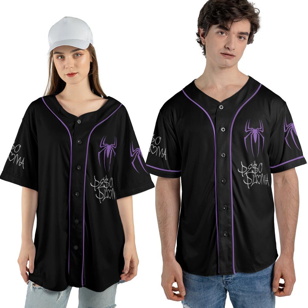 Peso Pluma Music Baseball Jersey, Peso Pluma Doble P Tour 2023 Shirt