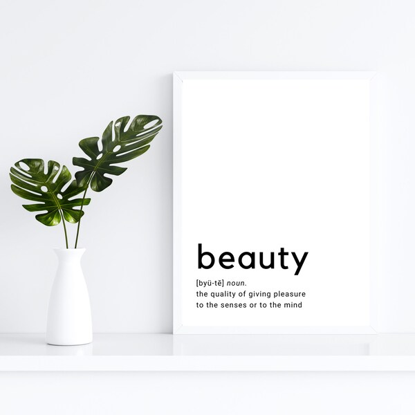 Beauty Poster - Etsy