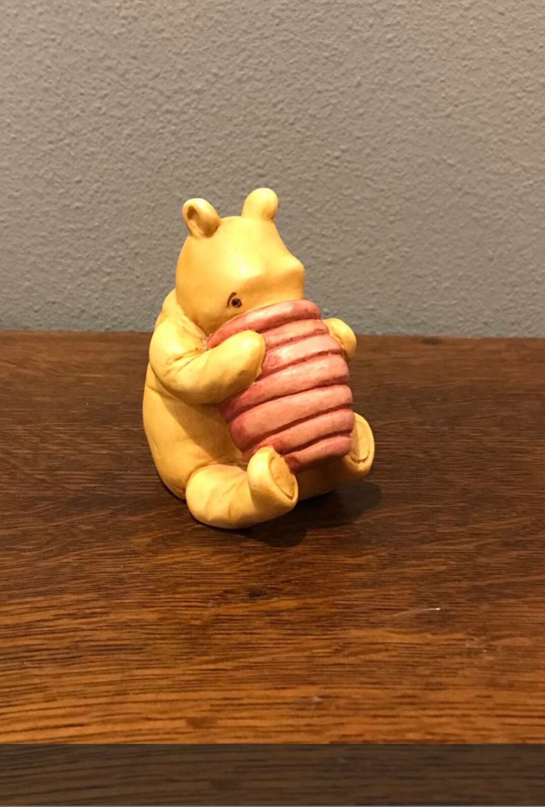 Vintage 1990 Pooh Bear Paper Weight - Etsy