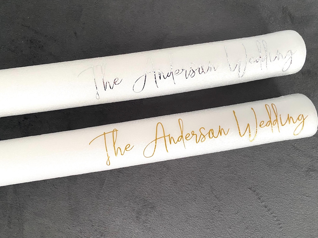 Personalized Foam LED Glow Sticks! - Ideal for Wedding Favours, Hen Dos ...